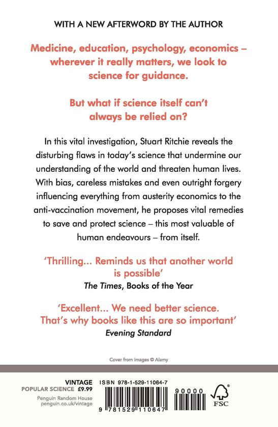 Science Fictions | 9781529110647 | Stuart Ritchie | Boeken | bol