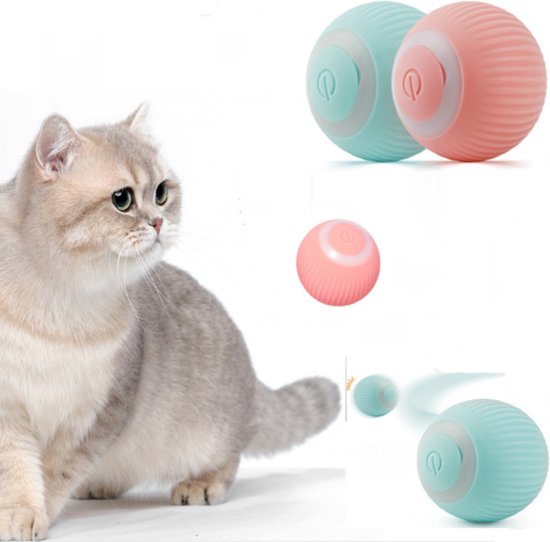 Interactieve Zelf Rollende Bal • Kattenspeeltjes • Kattenspeeltjes ...