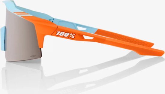 100% Speedcraft SL - Soft Tact Two Tone - HiPER Silver Mirror Lens | bol