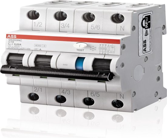 ABB Componenten aardlekautomaat 3-polig+nul 25A C-kar 300mA (2CSR256140R3254) | bol.com