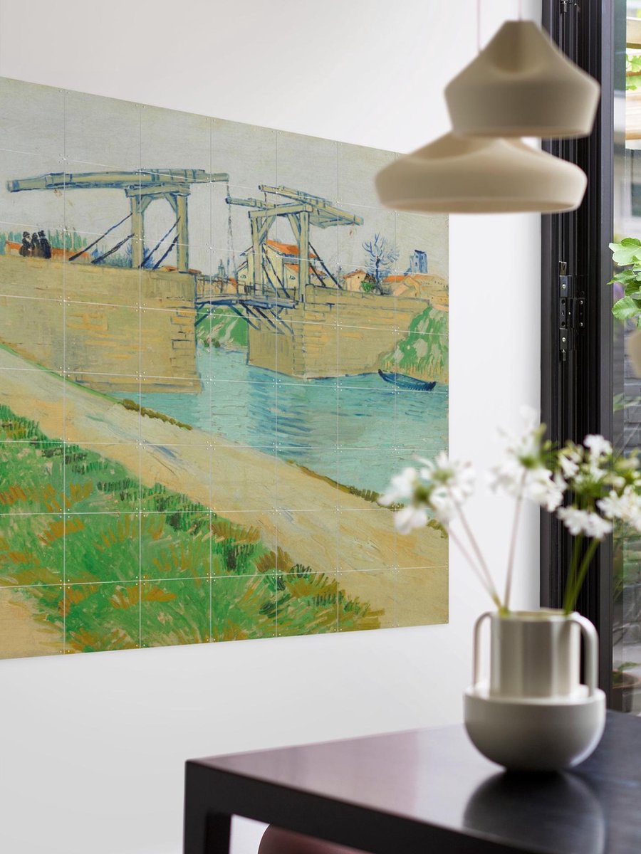 IXXI De brug van Langlois - Vincent van Gogh - Wanddecoratie - 80 x 100 ...