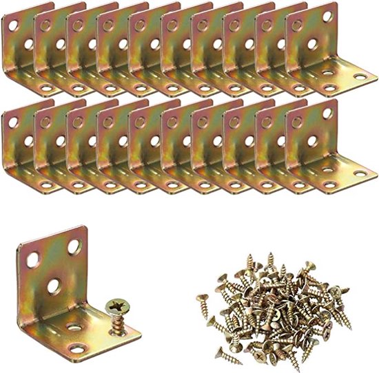 Hoekverbinders / kastverbinders/meubelverbinders/hoekverbi | bol