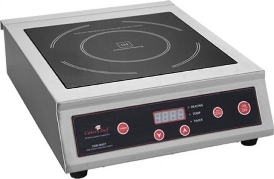 Kooktoestel Inductie/3500W - CaterChef 688060 - Horeca & Professioneel ...
