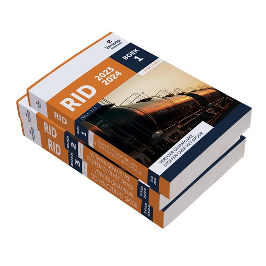 Wetboeken Gevaarlijke Stoffen; RID 2023/2024 (A4 3 delen), ministerie ...