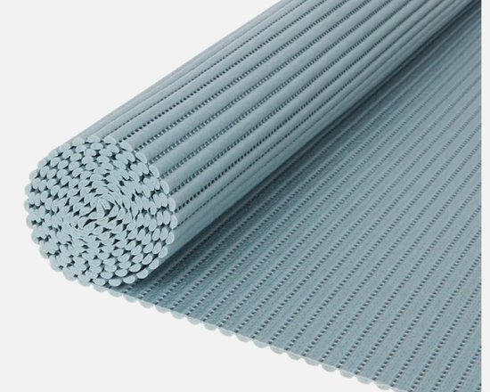 Anti-slip badmat - Rechthoek - Lichtblauw - Duizend-dingen-mat - 65 x ...