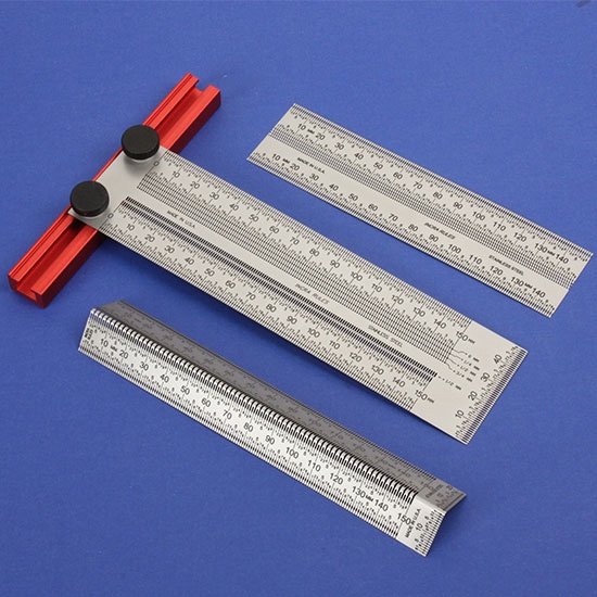 Incra Markeerlinialen set 150 mm - T-Rule, Rule, Bend Rule en Potlood | bol