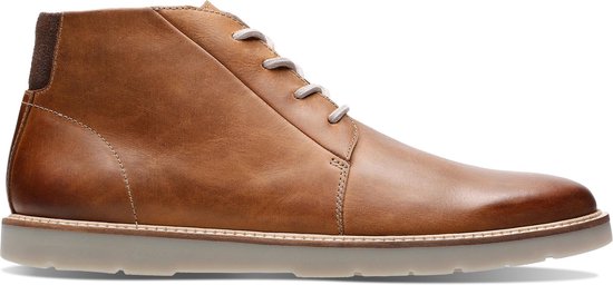 Clarks - Herenschoenen - Grandin Mid - G010409 - bruin - maat 7,5 | bol.com