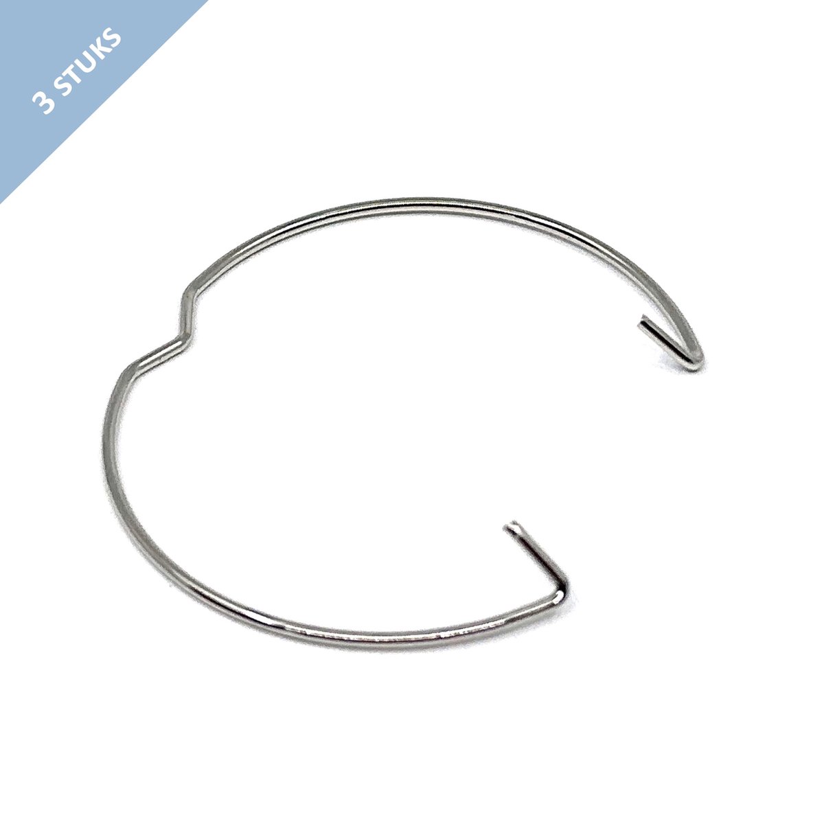 TQ4U klemveer / veerring voor inbouwspot - Klembereik Ø 46 tot 55 mm ...