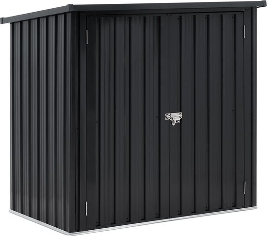 Uniprodo - Metalen gereedschapsschuur - 145 x 86 x 135 cm | bol