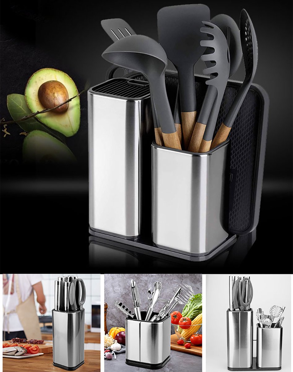 Messen- en Kookgerei Houder - Compact en Modern Design - Hoogwaardig ...