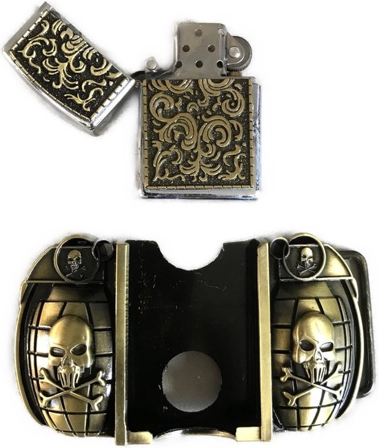 Buckle-Gesp met benzine aansteker niet gevuld | bol