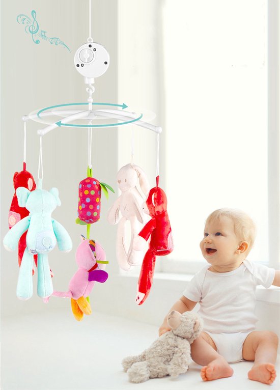 Muziekdoosje voor Wieg, Box of Bedje - Rustgevende Melodieën - Beter Slapen Baby -... | bol.com