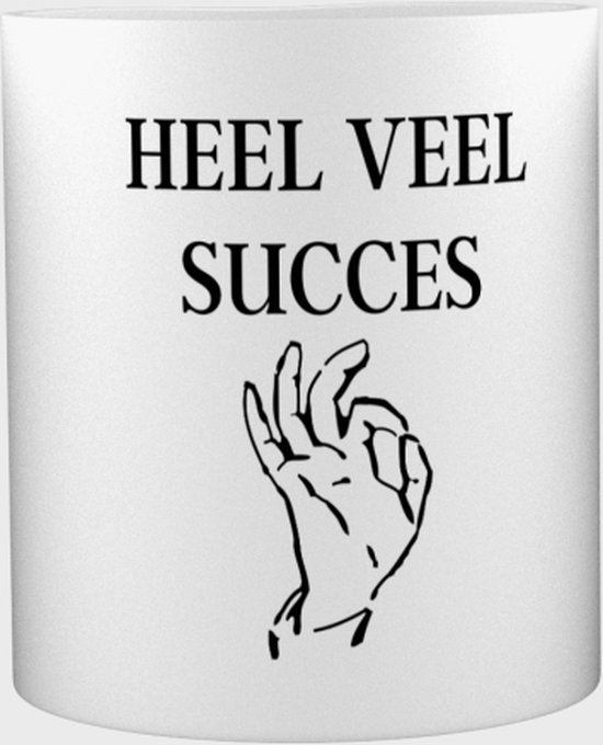 Akyol - heel veel succes Mok met opdruk - afscheid bedank cadeau - Collega - Bedankje... | bol.com