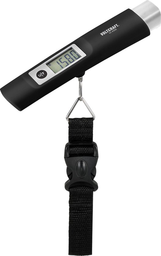 VOLTCRAFT VC-KS50 Kofferweegschaal Weegbereik (max.) 50 kg Resolutie 10 ...