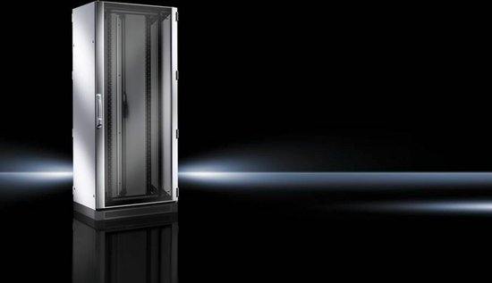 Rittal DK 5504.151 rack Vrijstaande rek 24U Zwart, Grijs | bol.com