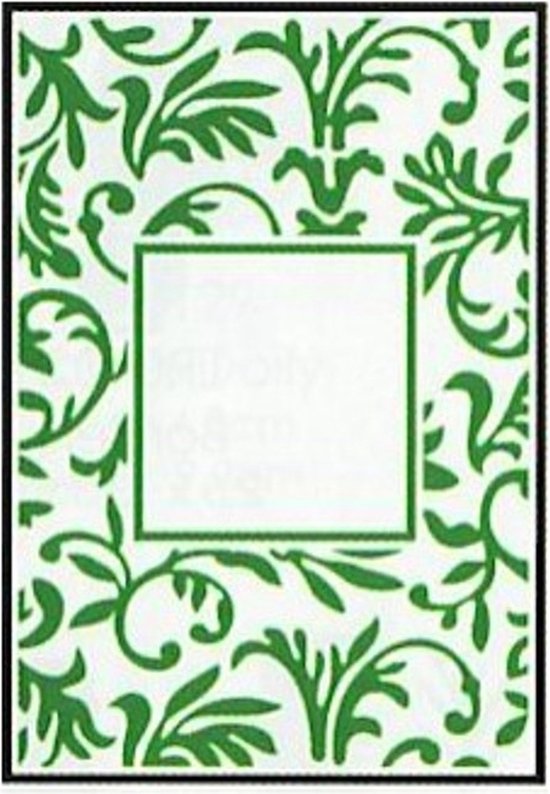 CTFD3047 Embossing folder Crafts too floral frame - mal kader vierkant ...