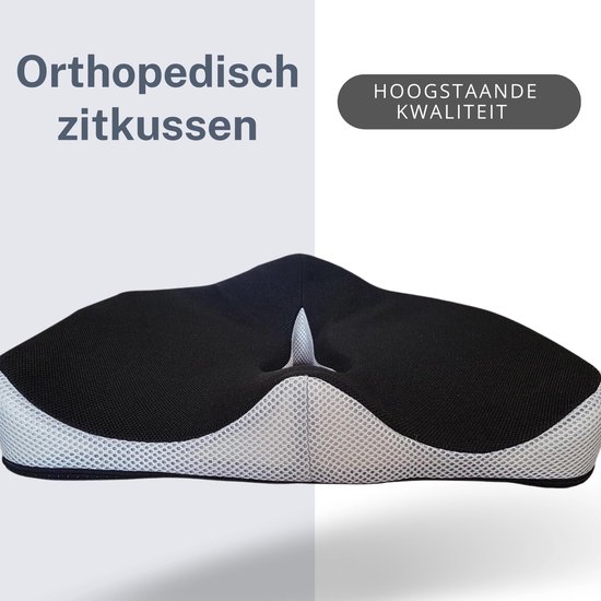 Ergonomisch Zitkussen - Orthopedisch Zitkussen - Stuitkussen - Kussen ...