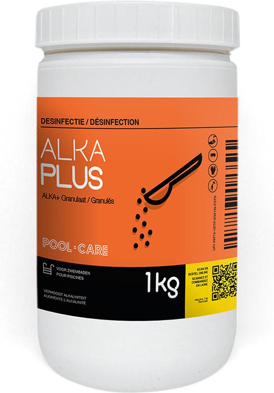 Pool-Care - Pool-Care Alka Plus Granulaat 1 kg - Alka plus - Alka | bol.com