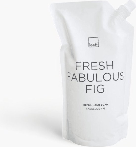 Leeff - Navulverpakking handzeep 'Fabulous Fig' | bol