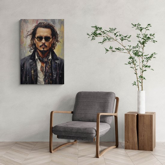 Acteur Poster - Johnny Depp - Portret - Johnny - Abstract - posters ...