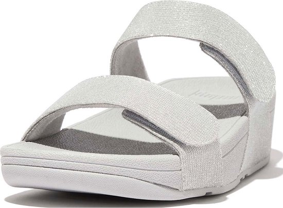 Fitflop Lulu Adjustable Shimmerlux Sandalen Zilver EU 36 Vrouw | bol.com
