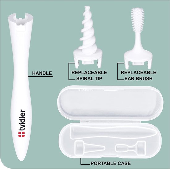 Tvidler 1 Handle & 2 Tip Heads Ultra Soft Silicone | bol.com