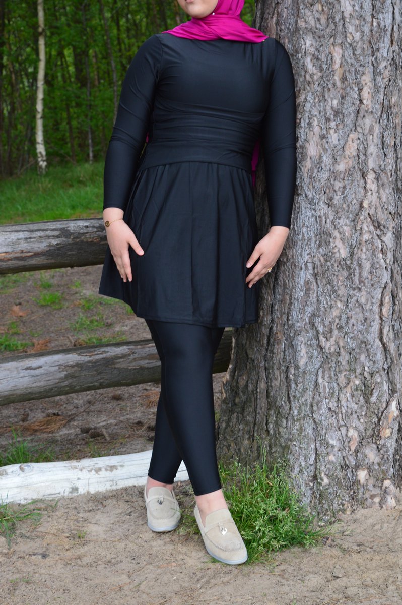 Marwa Burkini - Islamitisch zwempak - Bedekkende kleding badpak ...