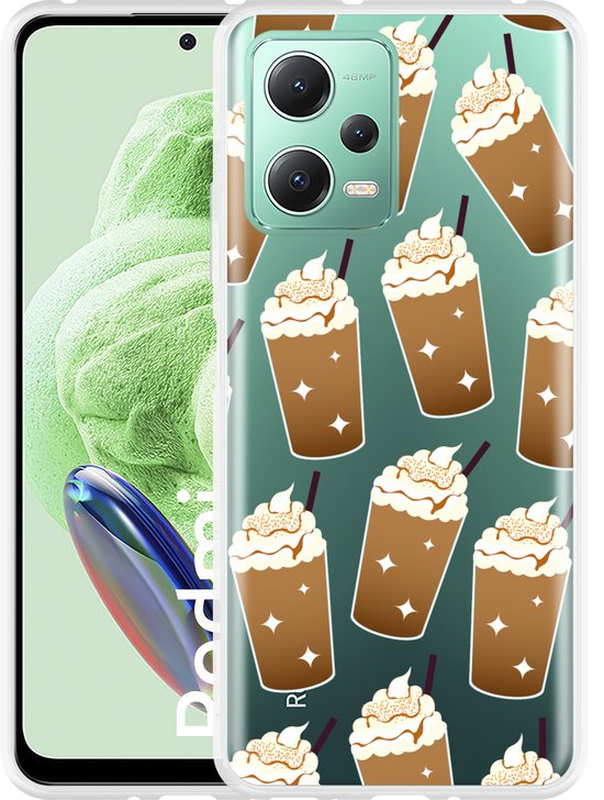 Cazy Hoesje geschikt voor Xiaomi Redmi Note 12 Frappuccino's | bol Cazy Hoesje geschikt voor Xiaomi Redmi Note 12 Frappuccino's | bol