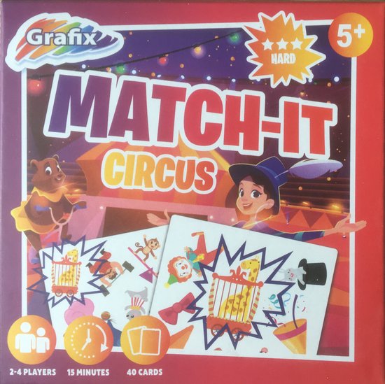 Grafix - Match-It - Circus | Games | bol