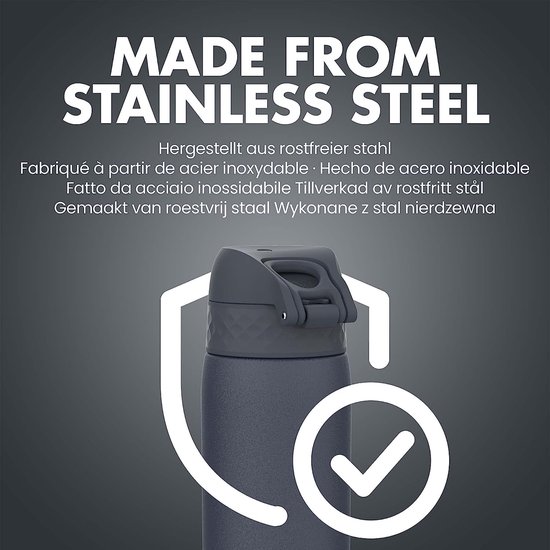 waterfles, roestvrij staal, as marine, 600 ml | bol