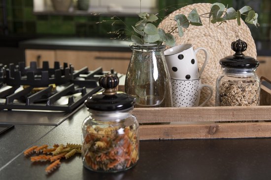 HAES DECO - Mokken set van 4 - formaat 12x8x10 cm / 350 ml - kleuren ...