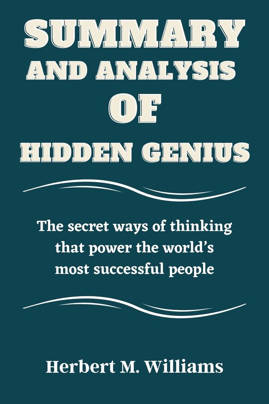 Newly released summarized books - Summary and analysis of hidden genius ...