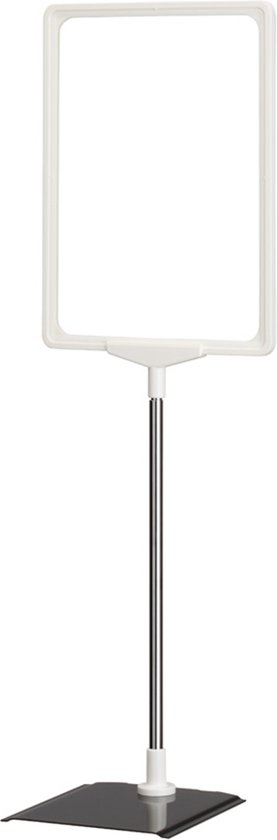 Posterstandaard „Serie A” DIN A4 met U-houder - Wit | bol