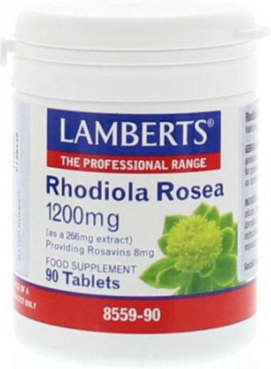 Voedingssupplement Lamberts Rhodiola 90 Stuks | bol