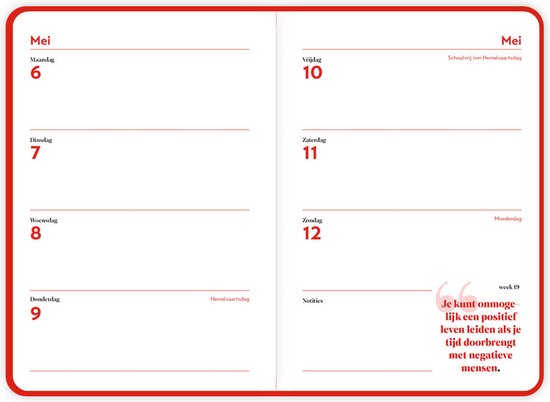 365 Dagen Succesvol weekagenda 2024 | bol