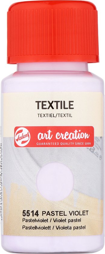 Talens Art Creation Textiel color 50 ml Pastelviolet | bol