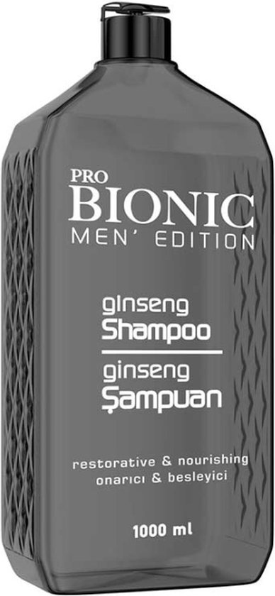 Pro Bionic - Men's Edition - Hair Shampoo - Menthol - 1000ml | bol