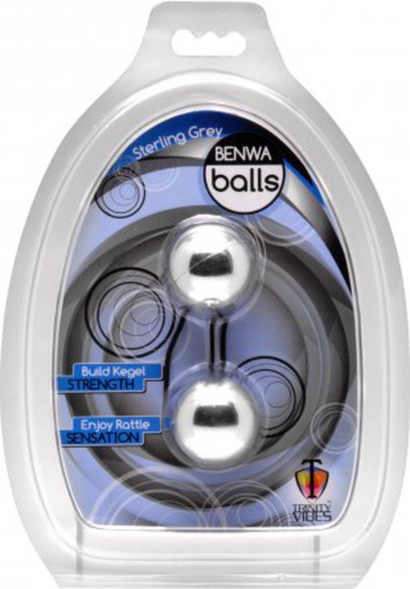 Sterling Grey Benwa Balls - Vaginaleballetjes | bol