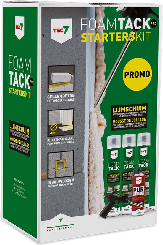 Tec7 - FoamTack Pro Starterskit | bol.com