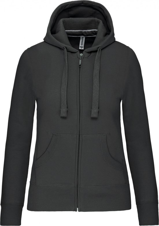Sweatshirt Dames L 80% Katoen, 20% Polyester Dark Grey | bol.com