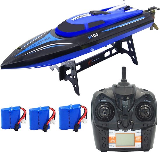 RC Boat H100 - afstandbestuurbare boot - High Speed race boot 2.4GHZ ...