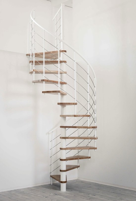 Spiltrap VENEZIA-S - Diameter 100 cm - Grijs staal | bol.com