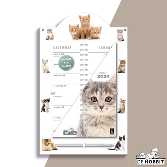 Hobbit Katten Omslag Kalender 2024 Luxe | bol