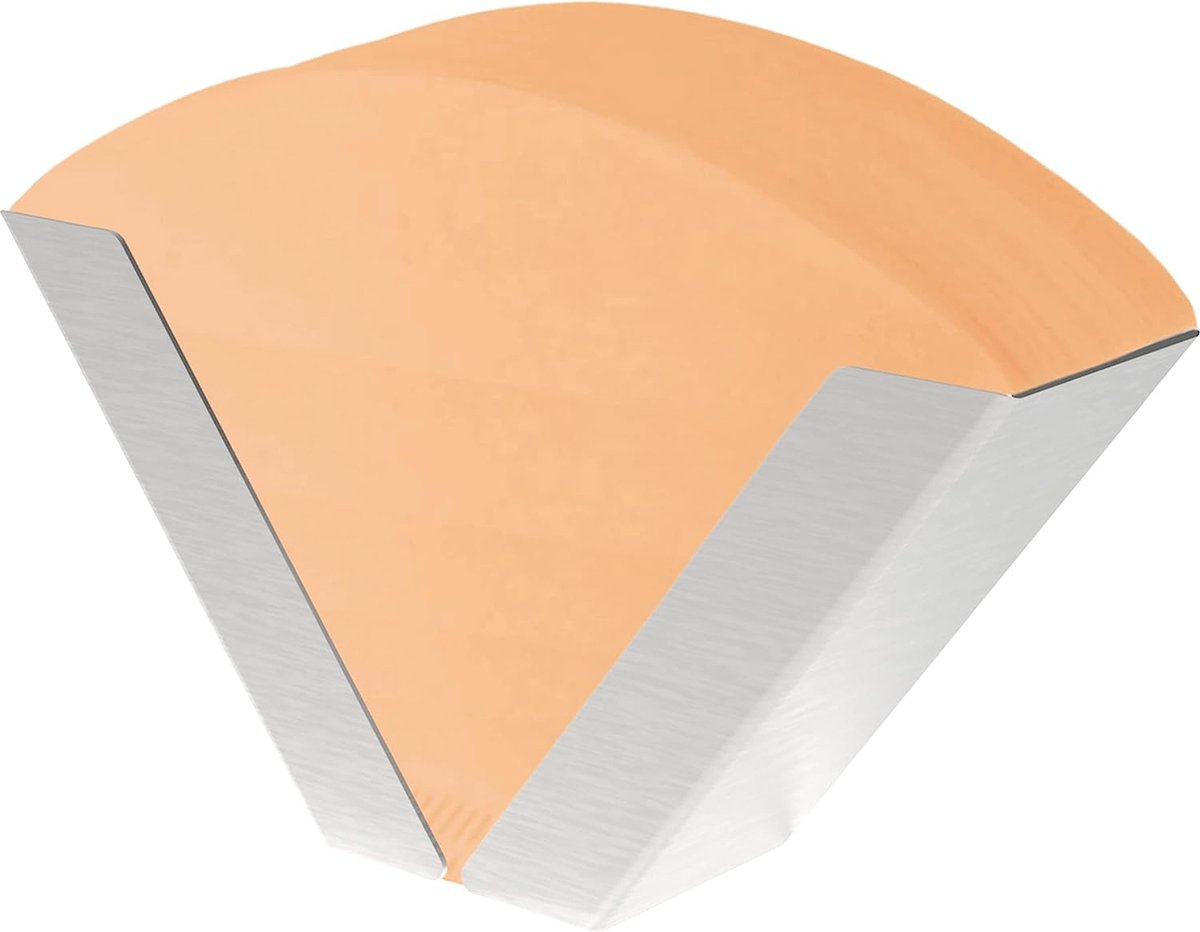 roestvrijstalen koffiefilterhouder voor aan de muur (maat 1-4 ...