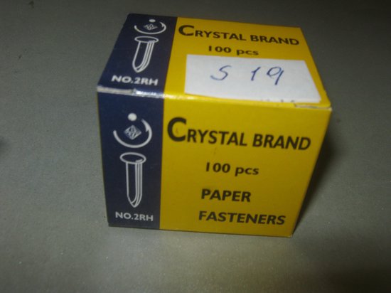 Crystal Splitpennen 100 Stuks 19mm | bol