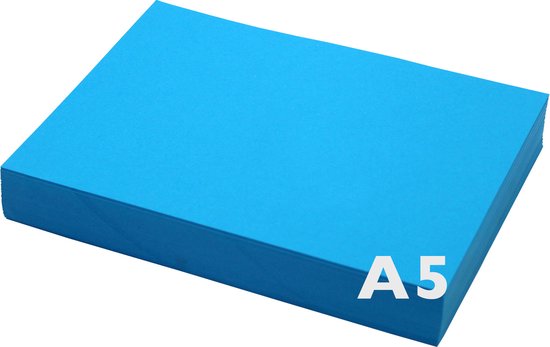 Intensief Blauw- A5 - 120 GM - 250 vel | bol