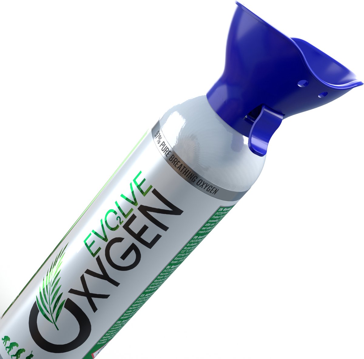 Evolve Oxygen 6x 15L - Pure Zuurstof (97%) - Zuurstoffles - 90L | bol.com