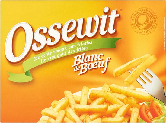 Ossewit Blanc de boeuf - vast frituurvet voor optimaal bakresultaat - 4 ...