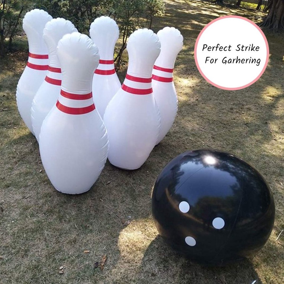 Kinder bowling spel opblaasbaar | Bowlen | Mega grote uitvoering | XXL ...