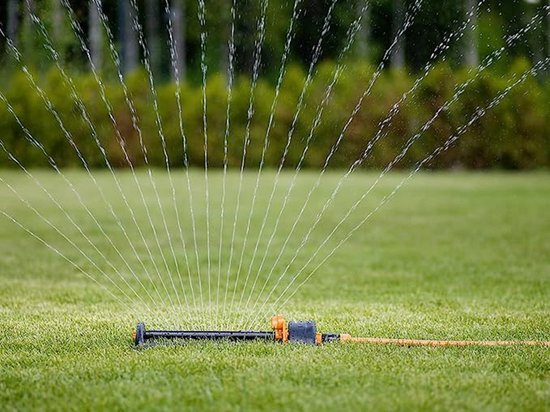 graden rotatiesproeier, irrigatiesysteem, tuinsprankeler, watersproeier ...